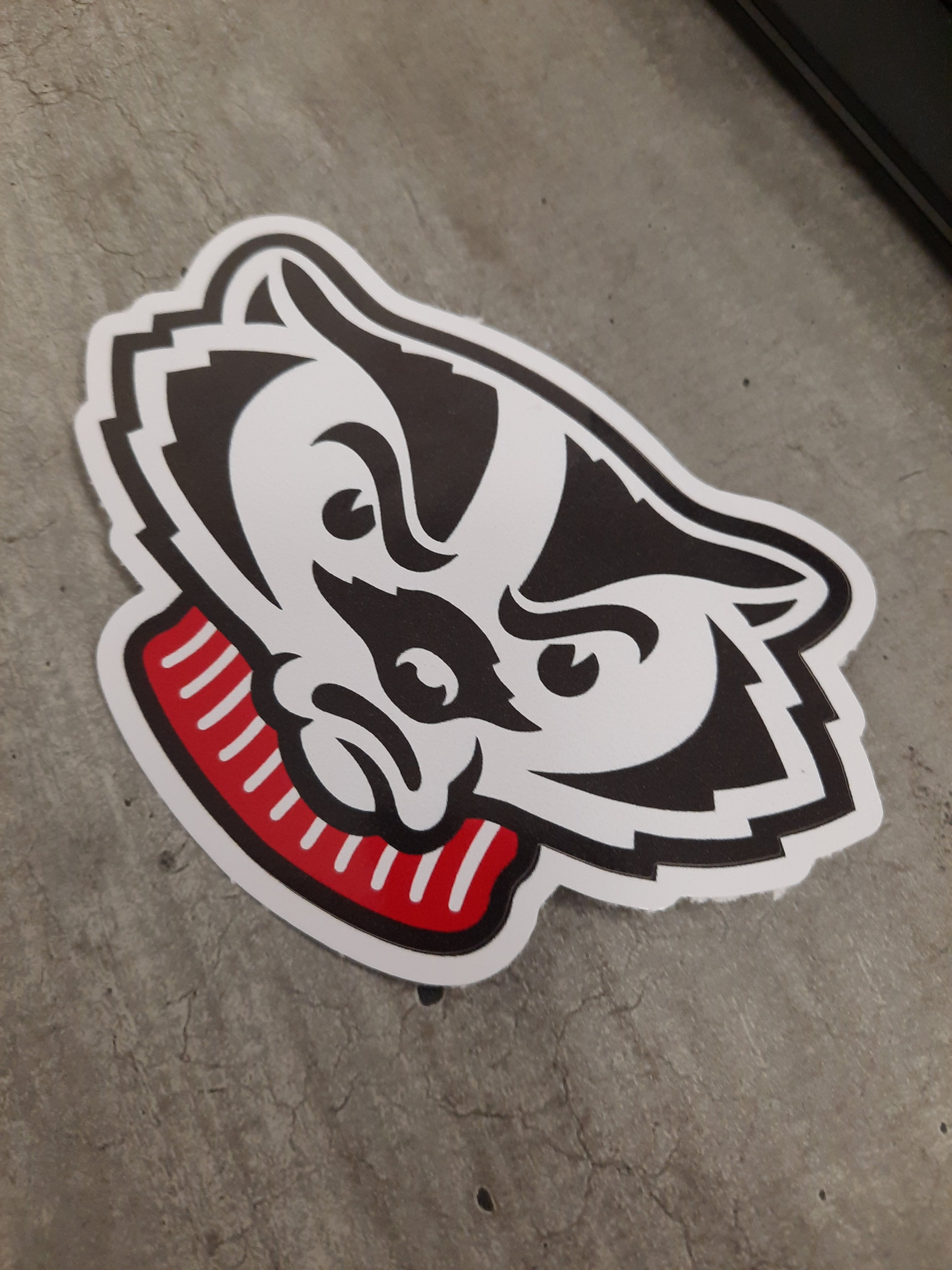 Bucky Head Sticker | KMmade