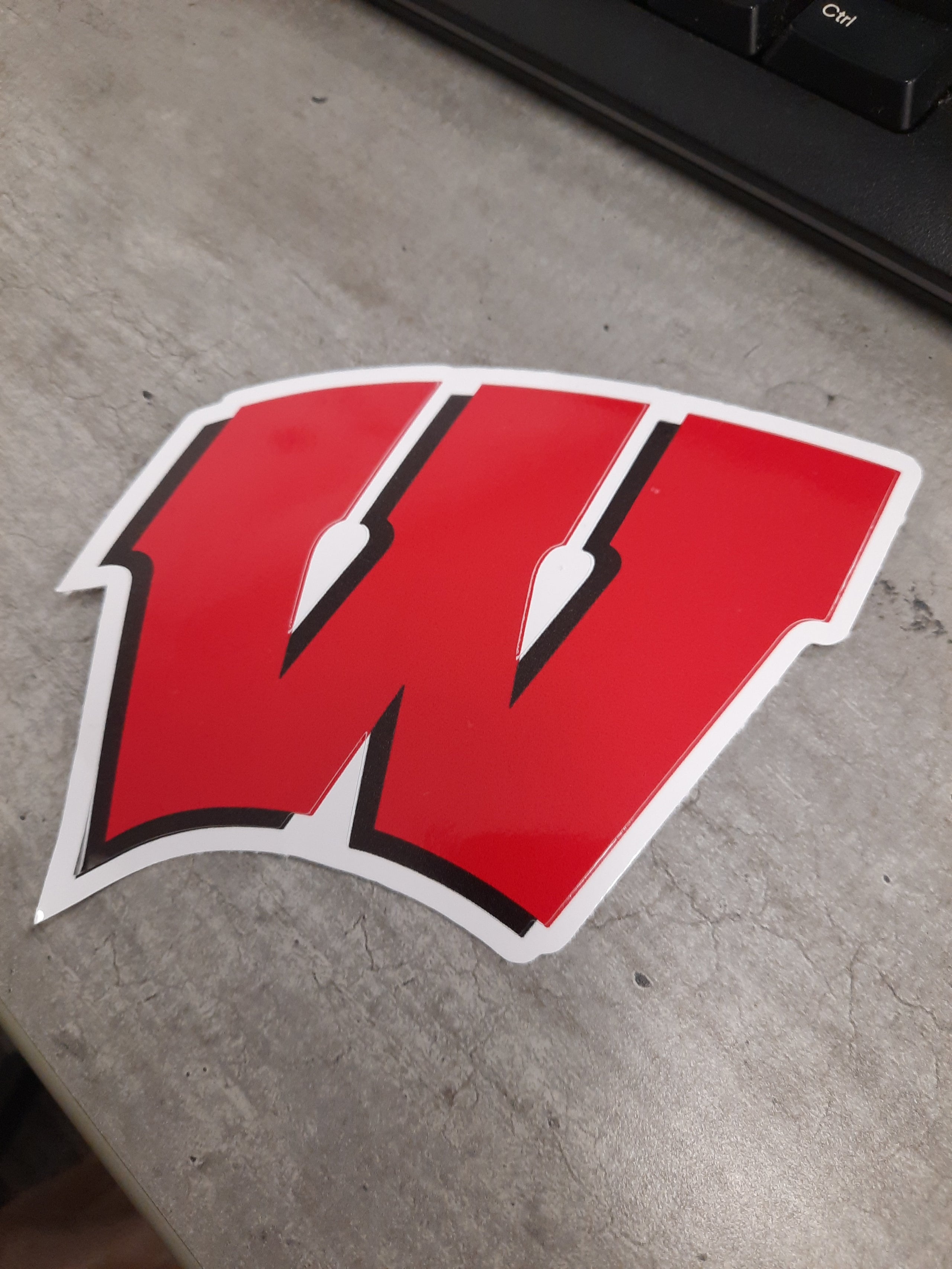 Wisconsin W Sticker | KMmade
