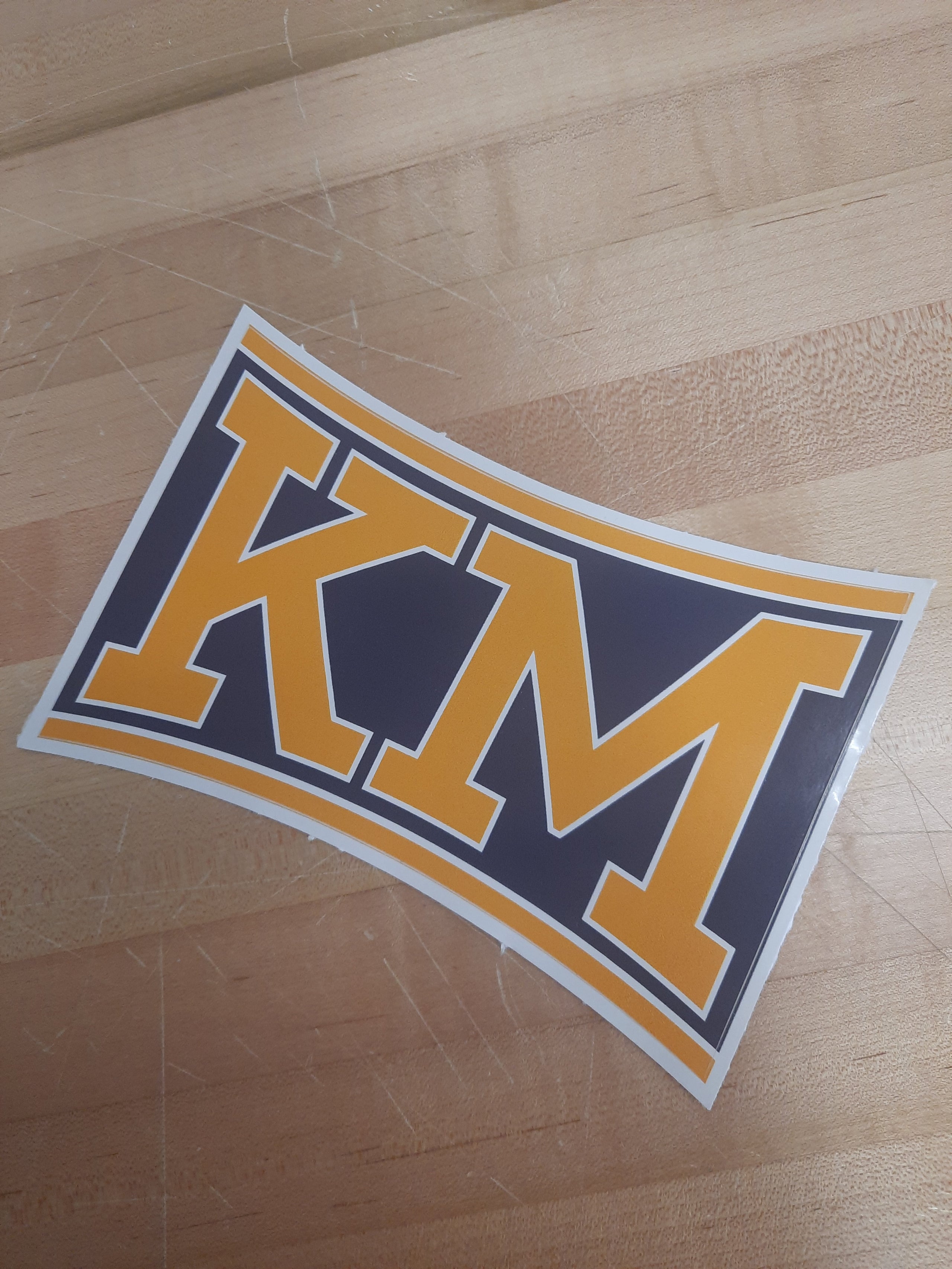 KM District Sticker | KMmade